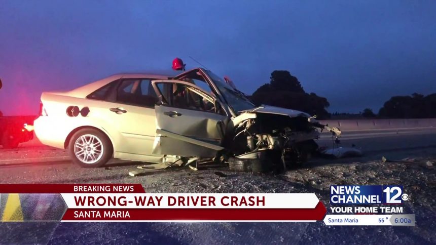 Wrong Way Crash On Hwy 101 Sends One To Hospital As Another Driver