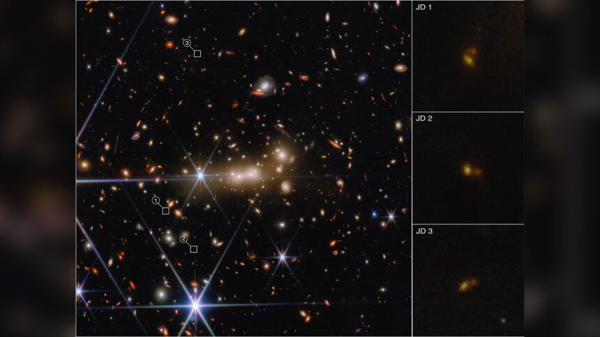 Webb telescope shares unique peek inside the early universe | News ... Webb telescope shares unique peek inside the early universe | News ...