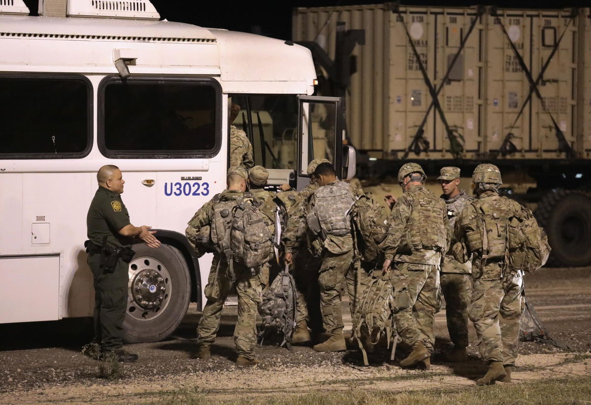 Biden Admin To Send 1 500 Troops To Southern Border For Support Roles